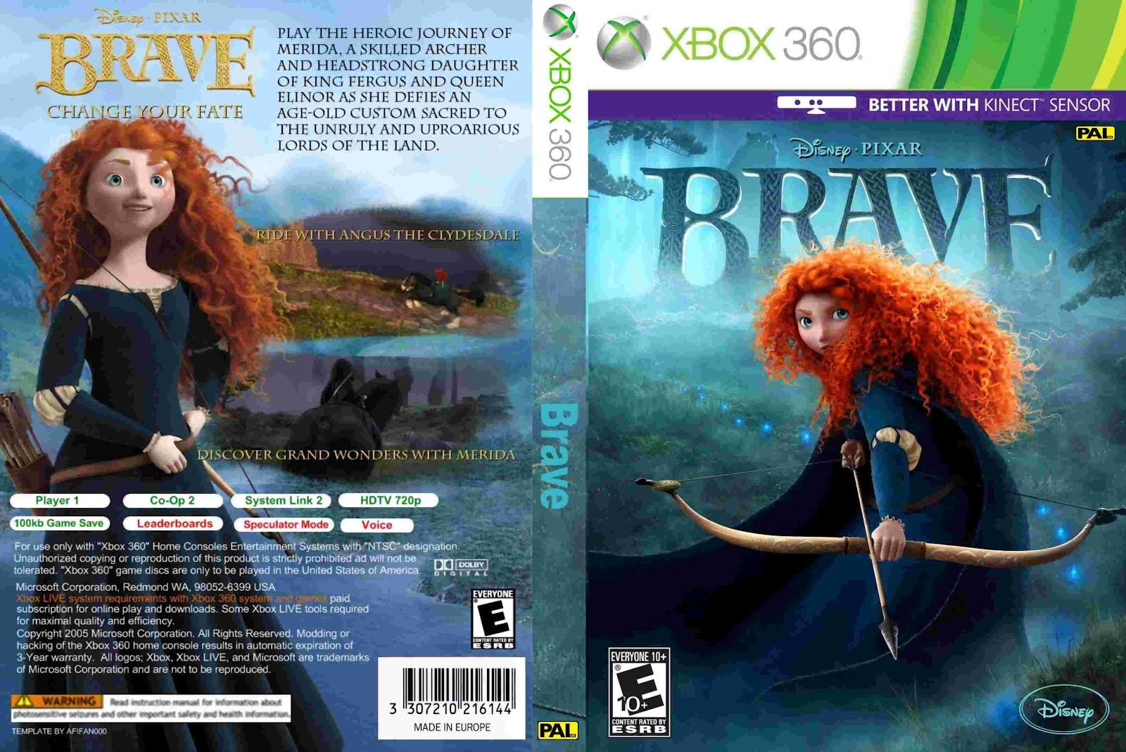 HARD GAMESS: BRAVE THE VIDEO GAME / XBOX 360